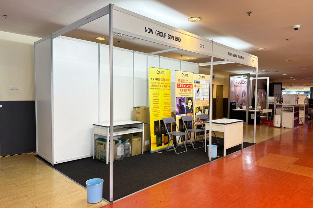 Standard Shell Scheme Booth – Instant Exposition Services Sdn Bhd