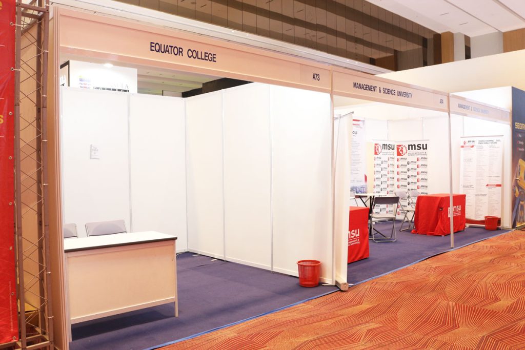 Standard Shell Scheme Booth – Instant Exposition Services Sdn Bhd
